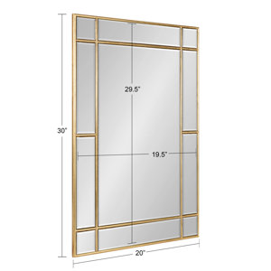 Mercer41 Adinel Rectangle Wall Mirror & Reviews | Wayfair