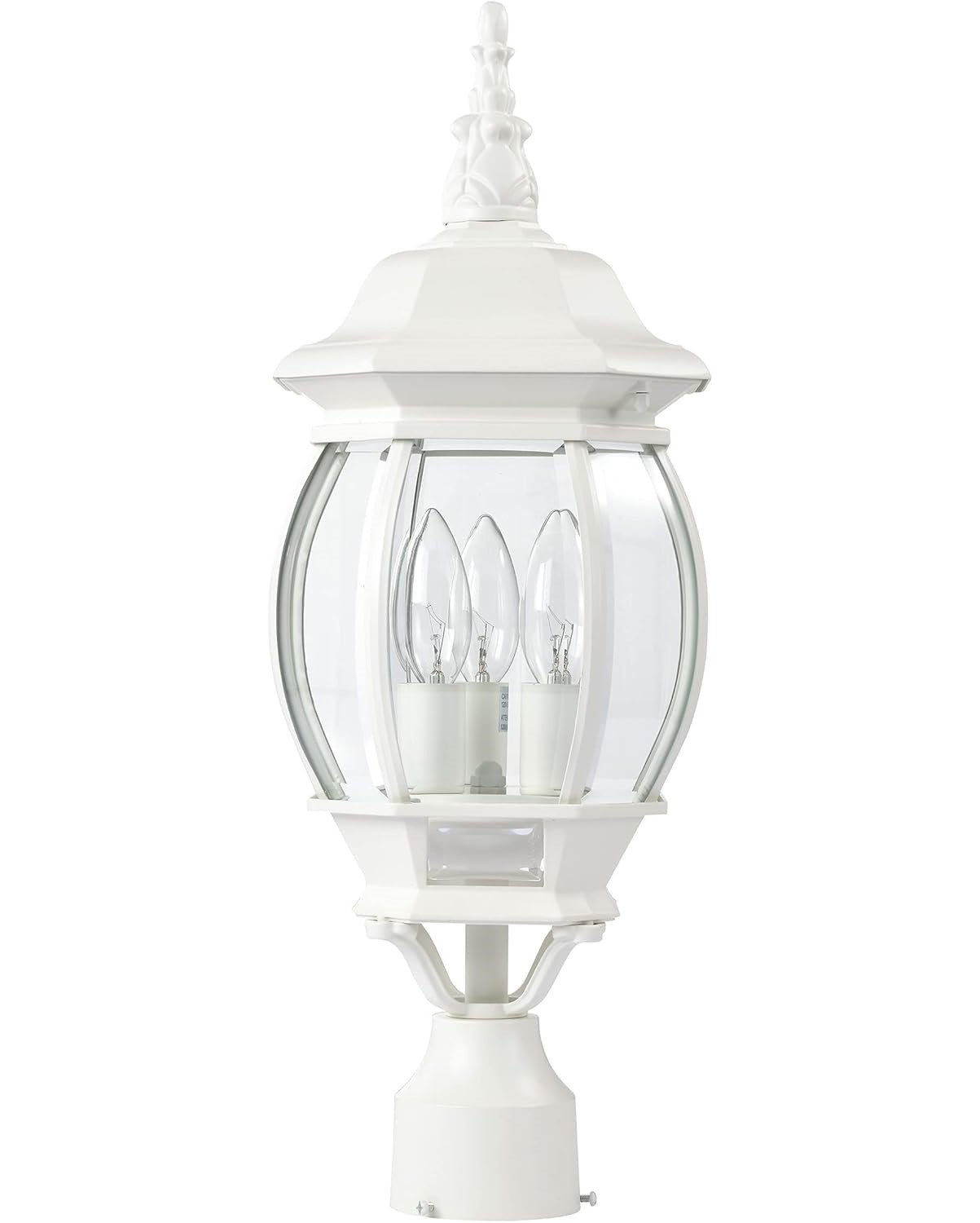 Darby Home Co Traditional Three Light Post Mount From Central Park ...