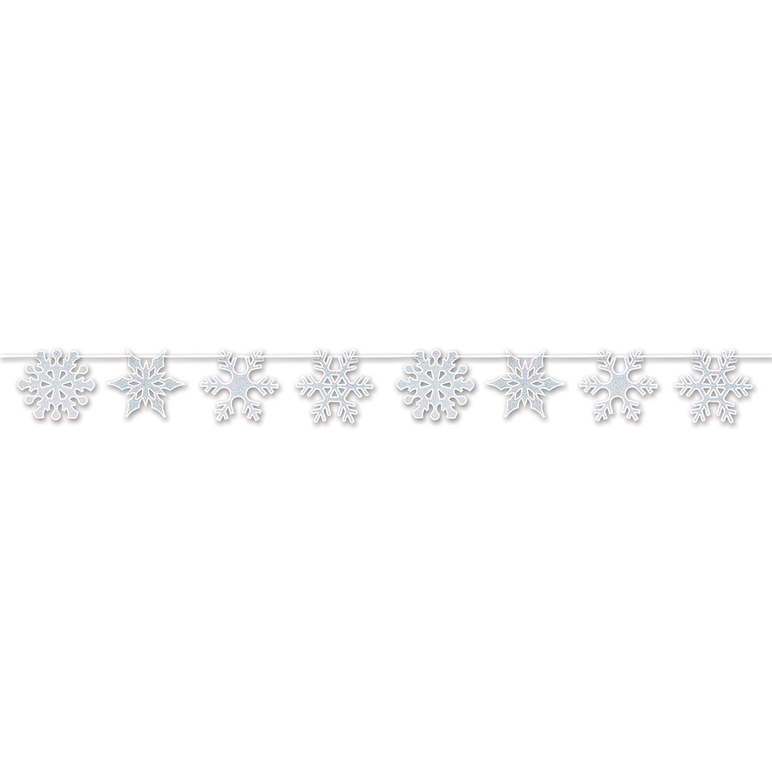 Alcott Hill® Christmas Snowflake Streamer | Wayfair