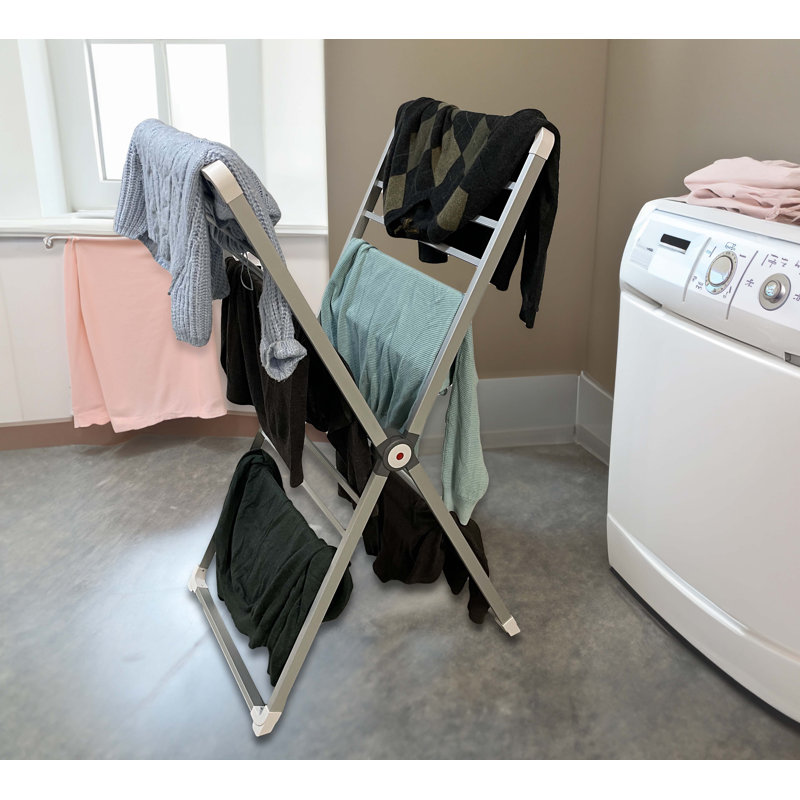 The Twillery Co. Tors+Olsson X-Frame Heater Drying rack | Wayfair