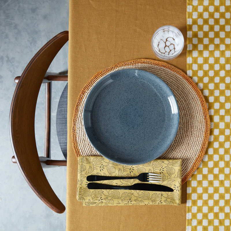 Denby Dark Grey Speckle Coupe Dinner Plates | Wayfair