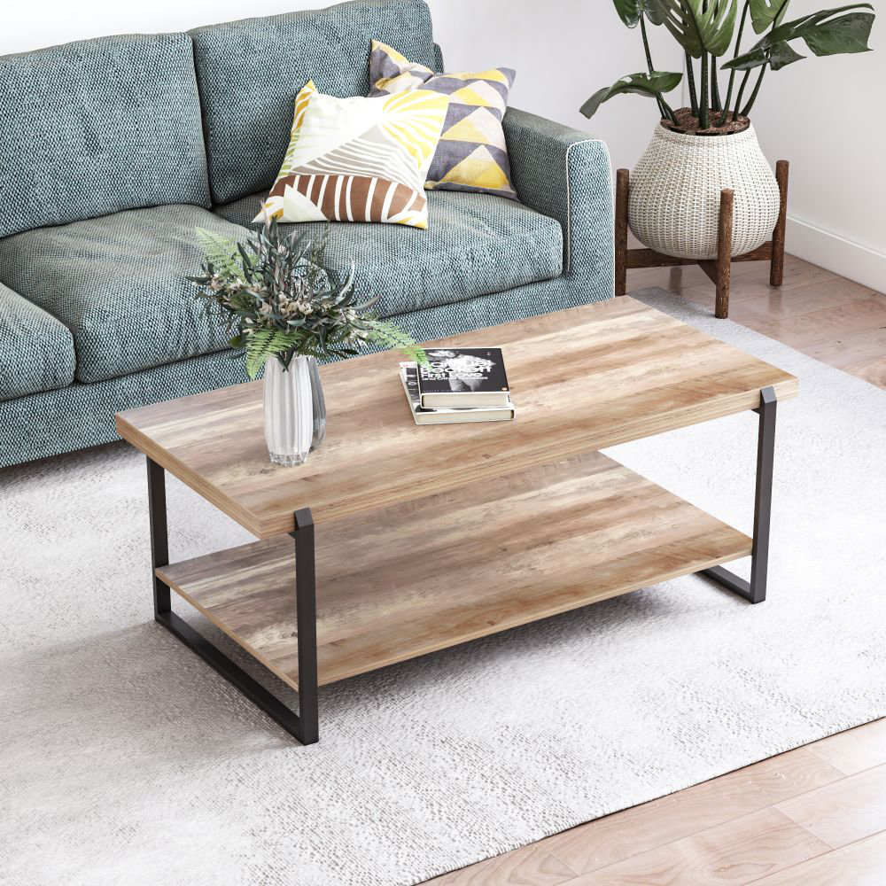 Brayden Studio® Abhi Versatile 18 Inch 2-layer coffee table | Wayfair