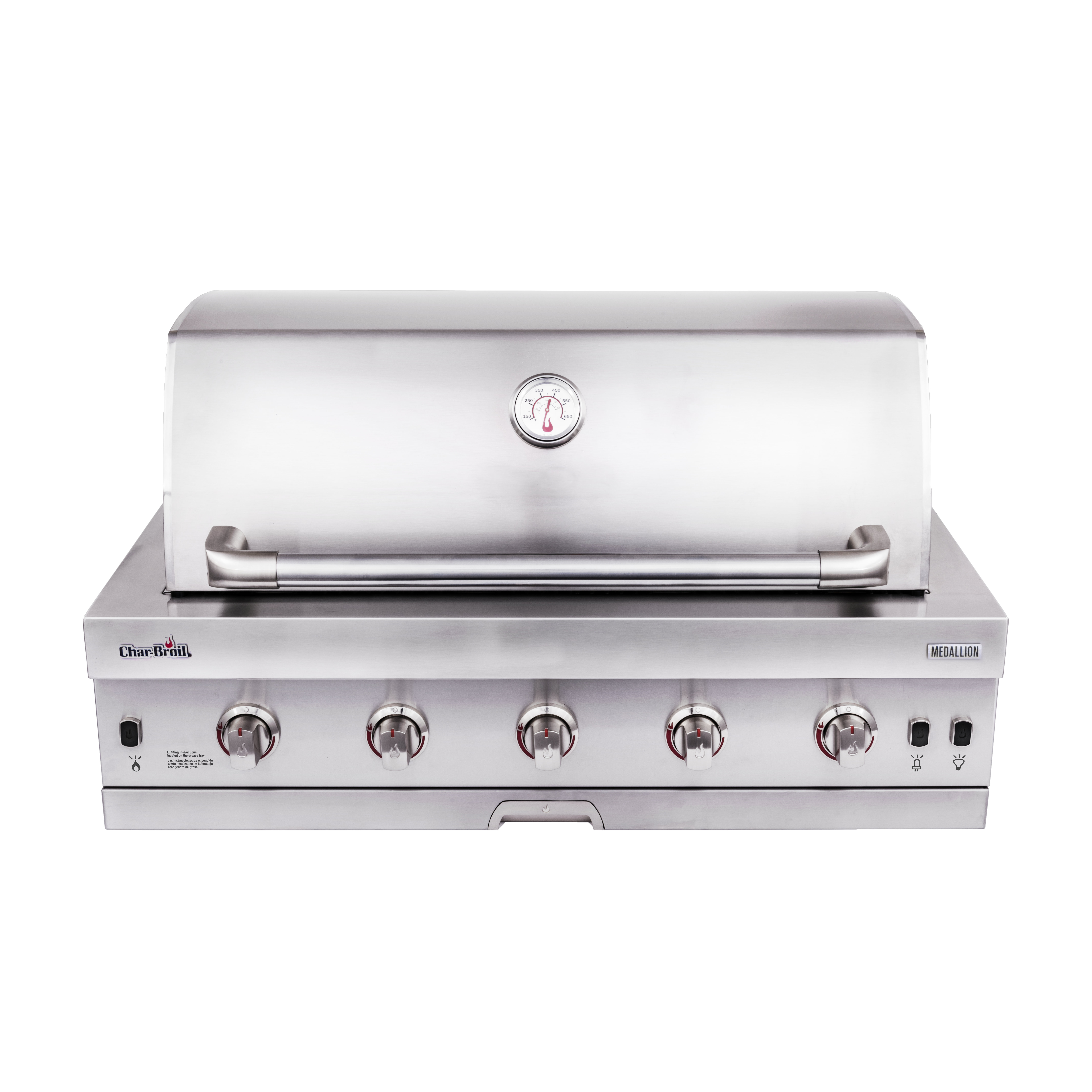 Charbroil Medallion Series Built-In 5-Burner Gas Grill, Stainless Steel ...