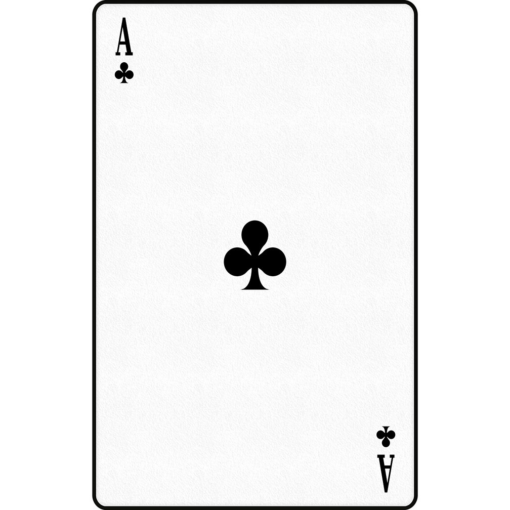Wet Paint Printing Ace of Clubs Cards Cardboard Standup | Wayfair
