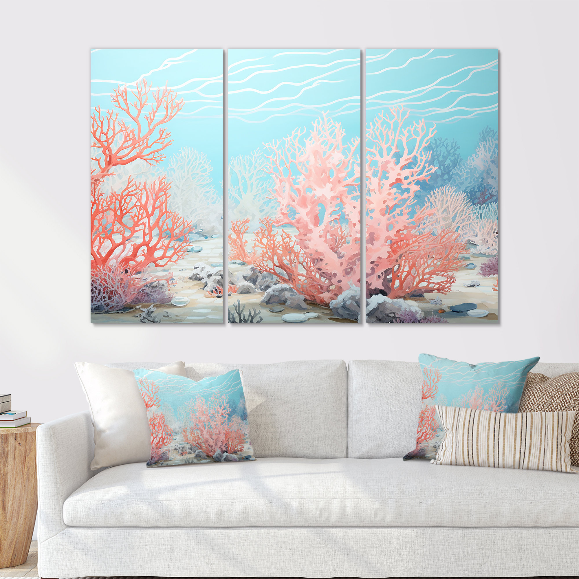 Dovecove Coastal Coral Beauty Under Water I - Coastal Coral Under Water ...