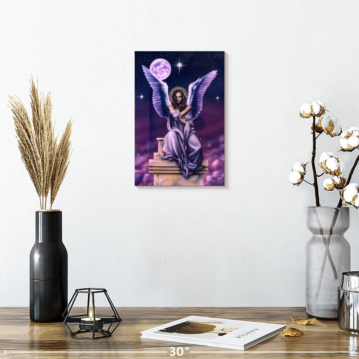 Winston Porter Pedestal Angel | Wayfair