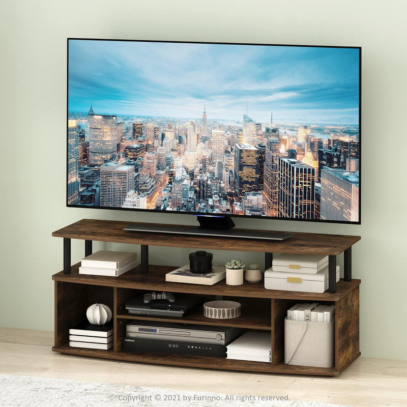 17 Stories Large Entertainment Center Stand Unit/TV | Wayfair