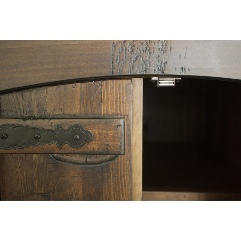 International Furniture Direct Mezcal End Table With 2 Doors | Wayfair