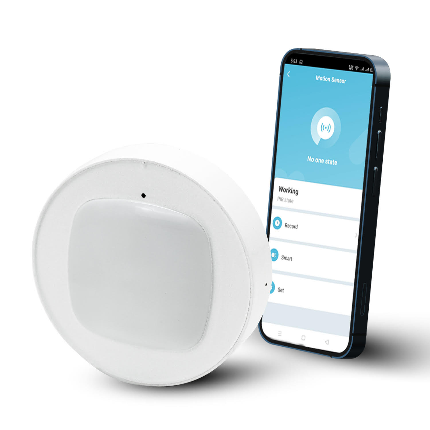 WBM Smart WBM Motion Detector with Human Induction Sensor for Homes ...