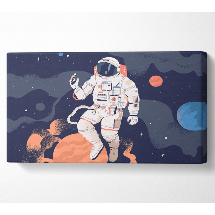 Ophelia & Co. Ascalon Space Man Of The Universe - Wrapped Canvas Art ...