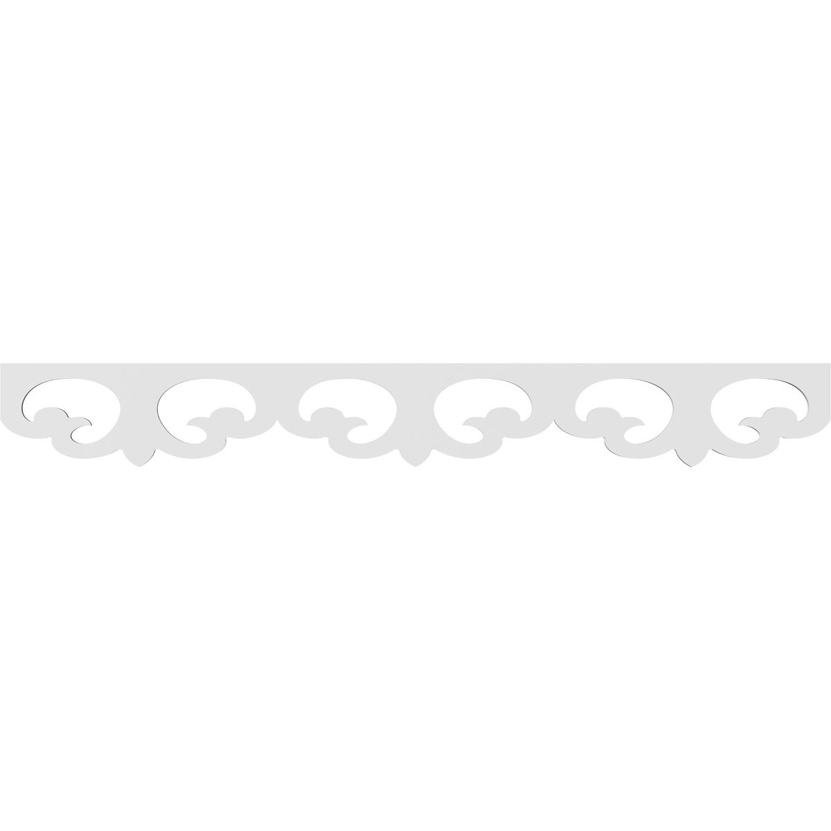 Ekena Millwork Leora Architectural Grade PVC Running Trim | Wayfair