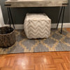 Wade Logan® Banhart Upholstered Pouf & Reviews | Wayfair