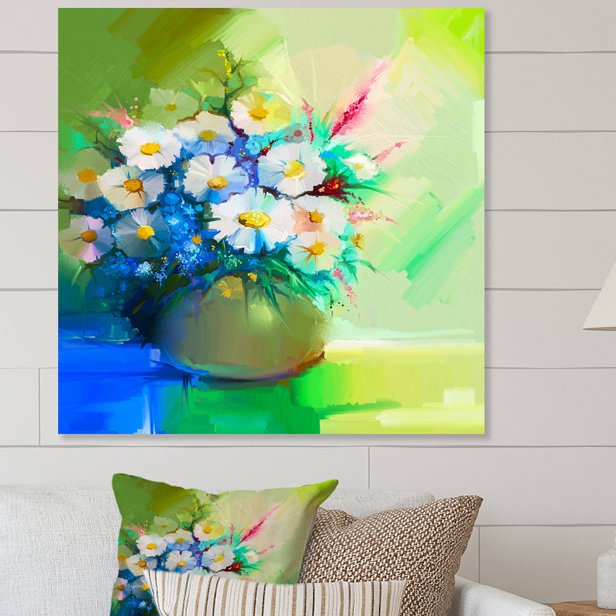 August Grove® Paintbrush Wildflowers Gerbera Bouquet - Picture Frame ...