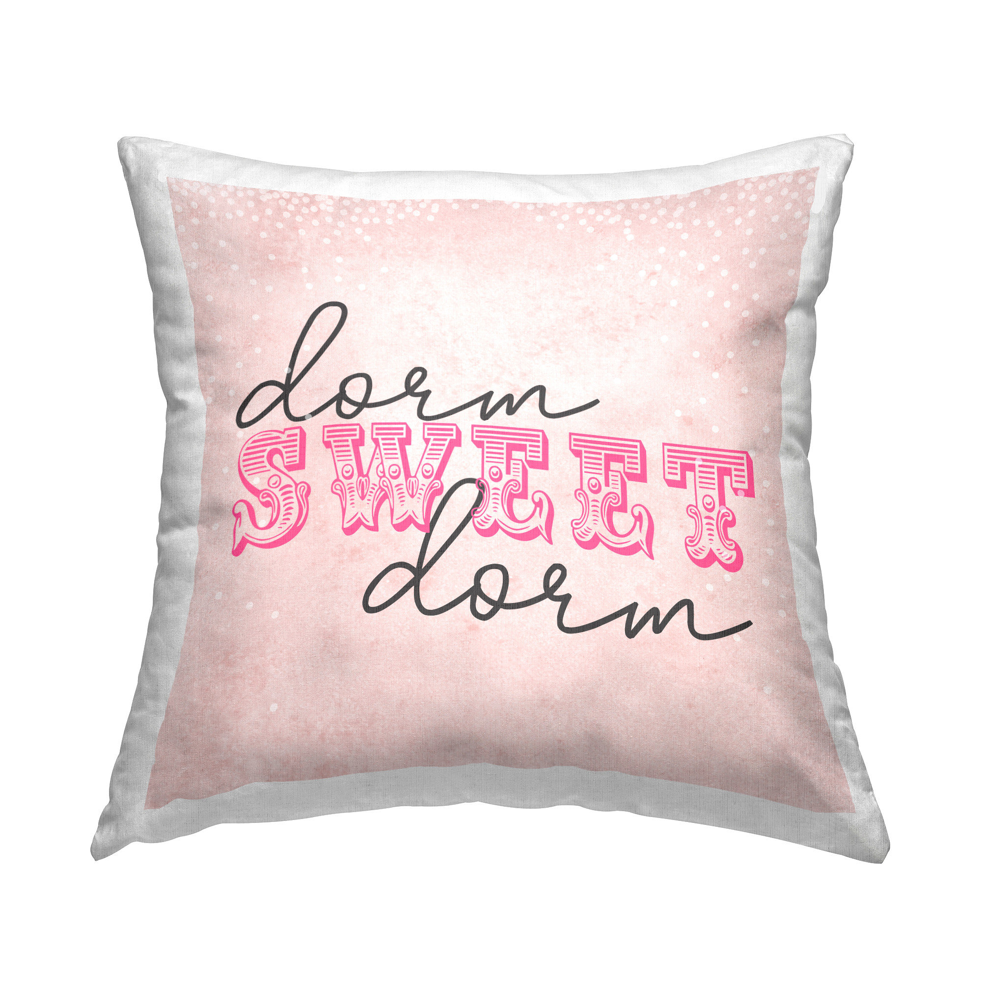 Stupell Industries Polyester Throw Square Pillow Cover & Insert by ...