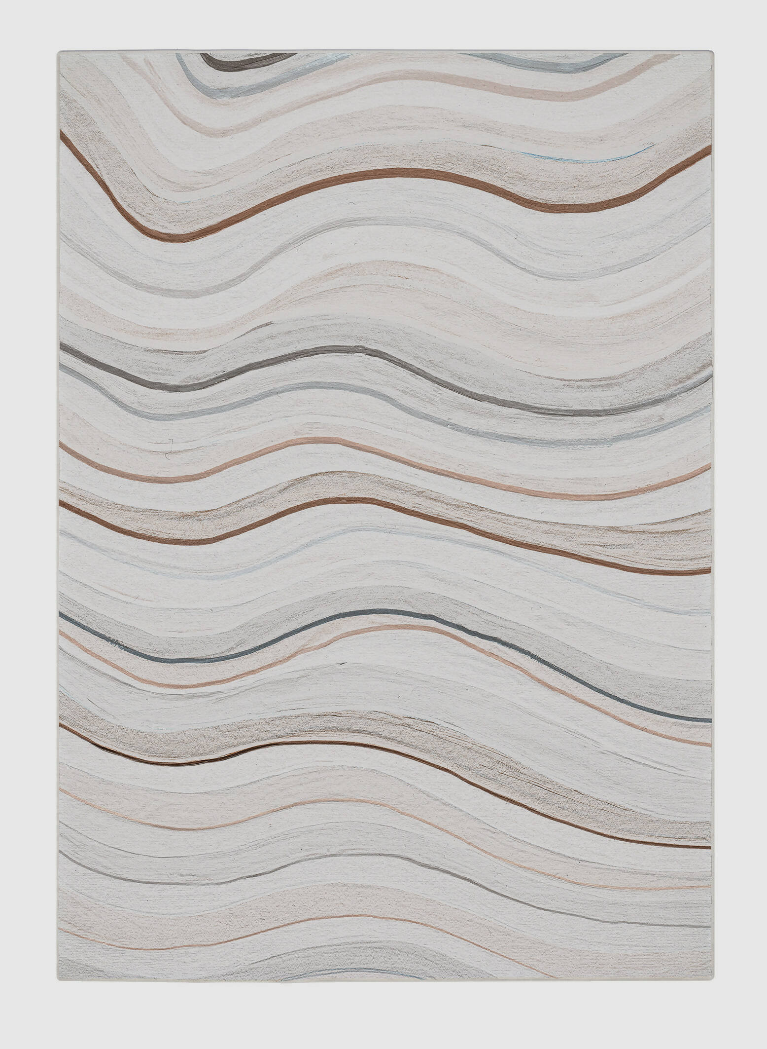 Ivy Bronx Enolia Abstract Machine Woven Chenille/Polyester Area Rug in ...