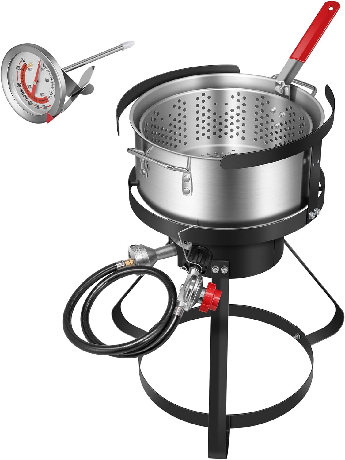 VIVOHOME Specstar Single Burner Liquid Propane Deep Fryer - Wayfair Canada