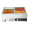 Wrought Studio Commercial Food Warmer, 1500W Electric Stainless Steel ...