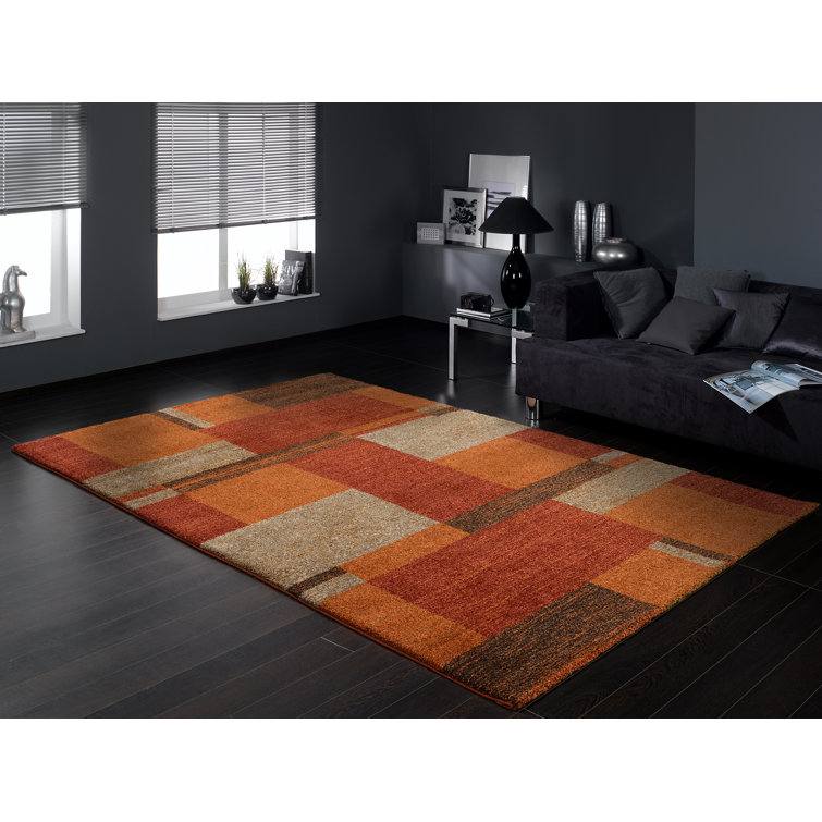 17 Stories Tashia Geometric Machine Woven Flatweave Area Rug & Reviews ...