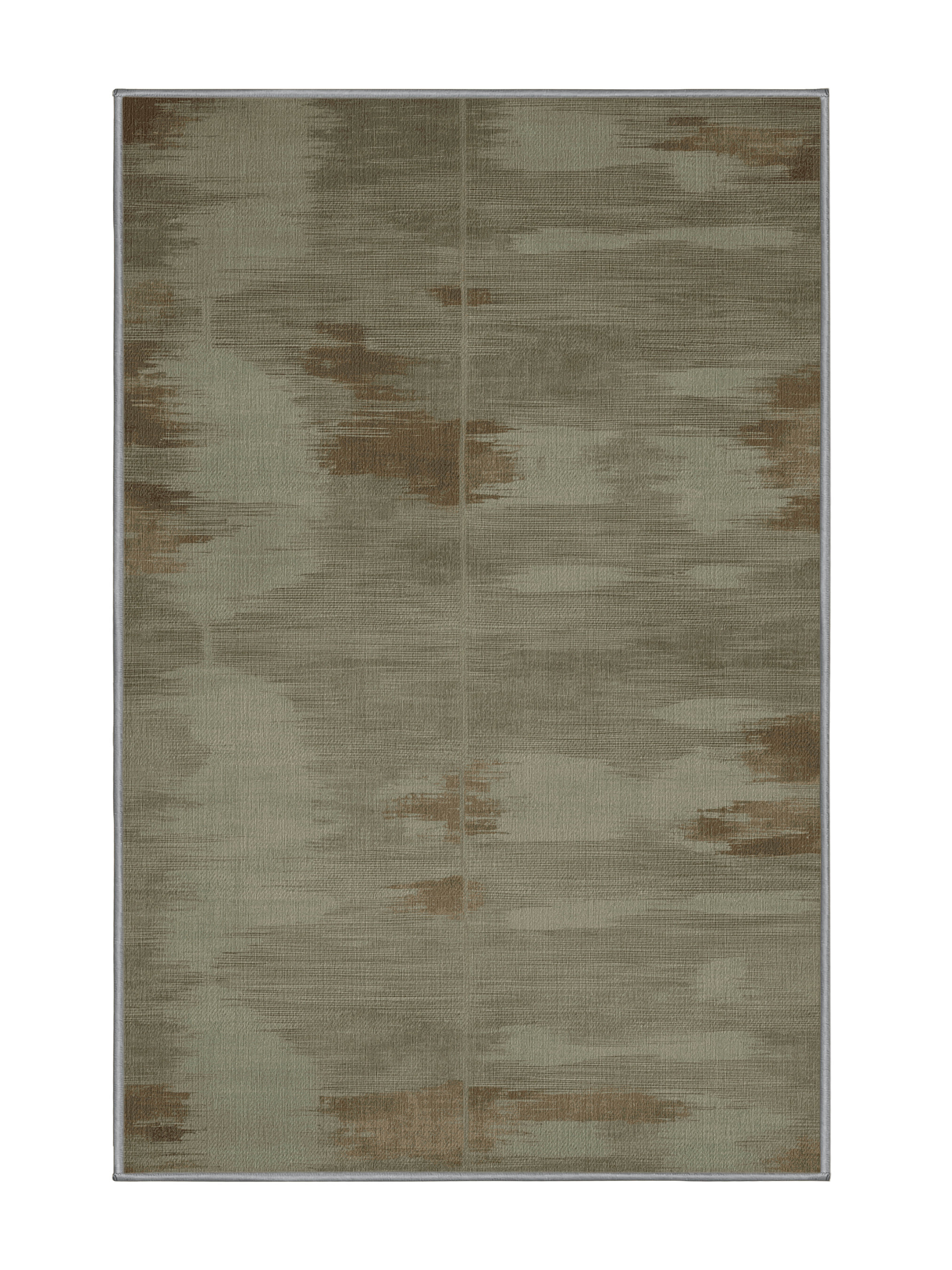 Corrigan Studio® Machine Washable Abstract Brown Area Rug | Wayfair