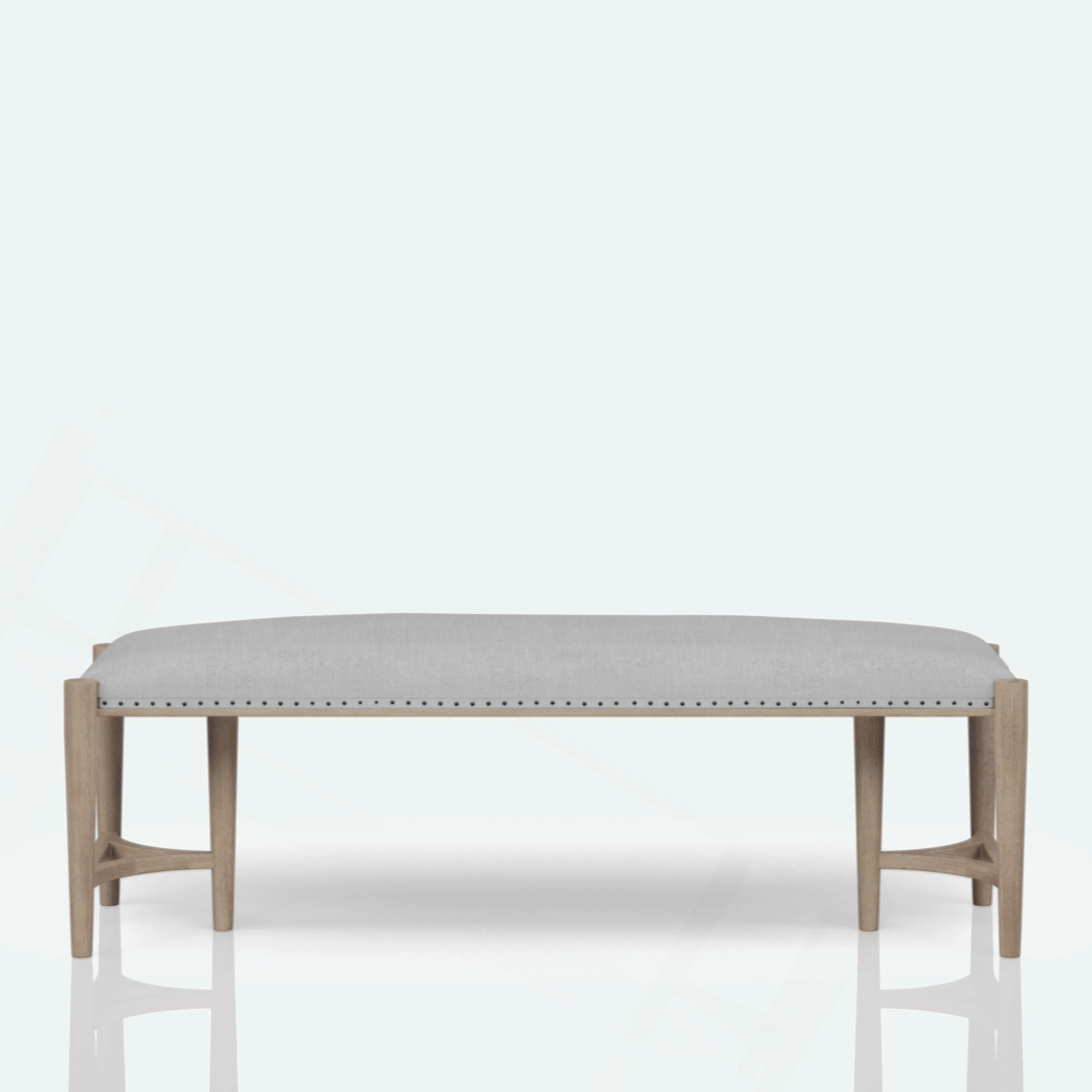 Corrigan Studio® Sand Colored Bench | Wayfair