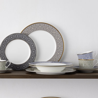 Noritake Infinity Dinner Plates, 11" | Wayfair