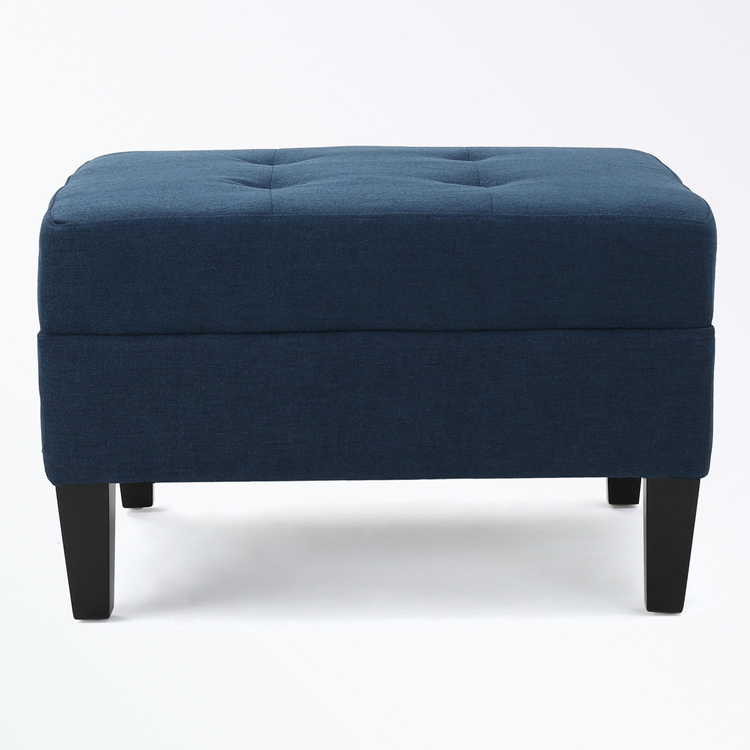 Red Barrel Studio® ottoman with button tufted seat and sturdy legs ...