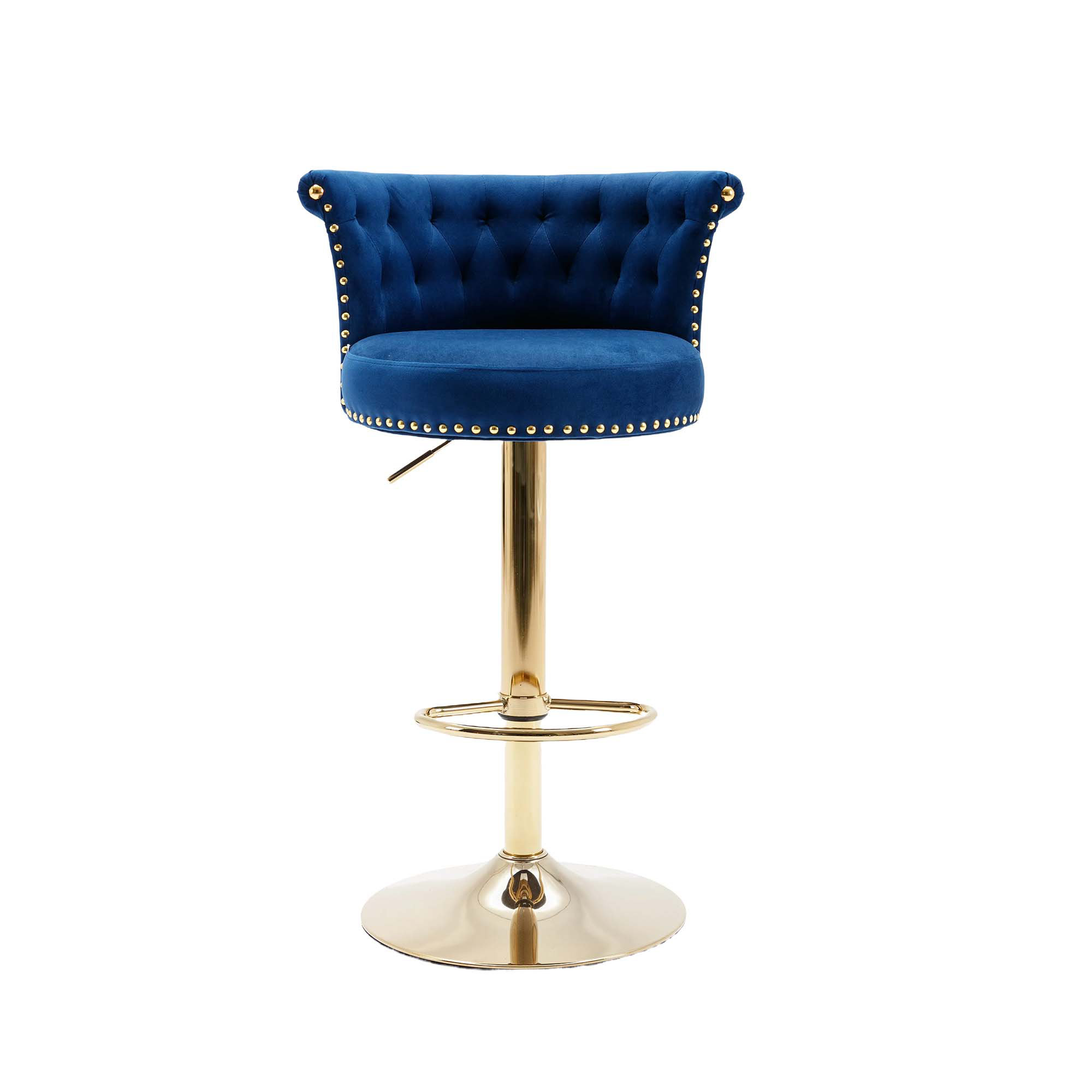Everly Quinn Rotating Bar Chair With One-Click Adjustable Height ...