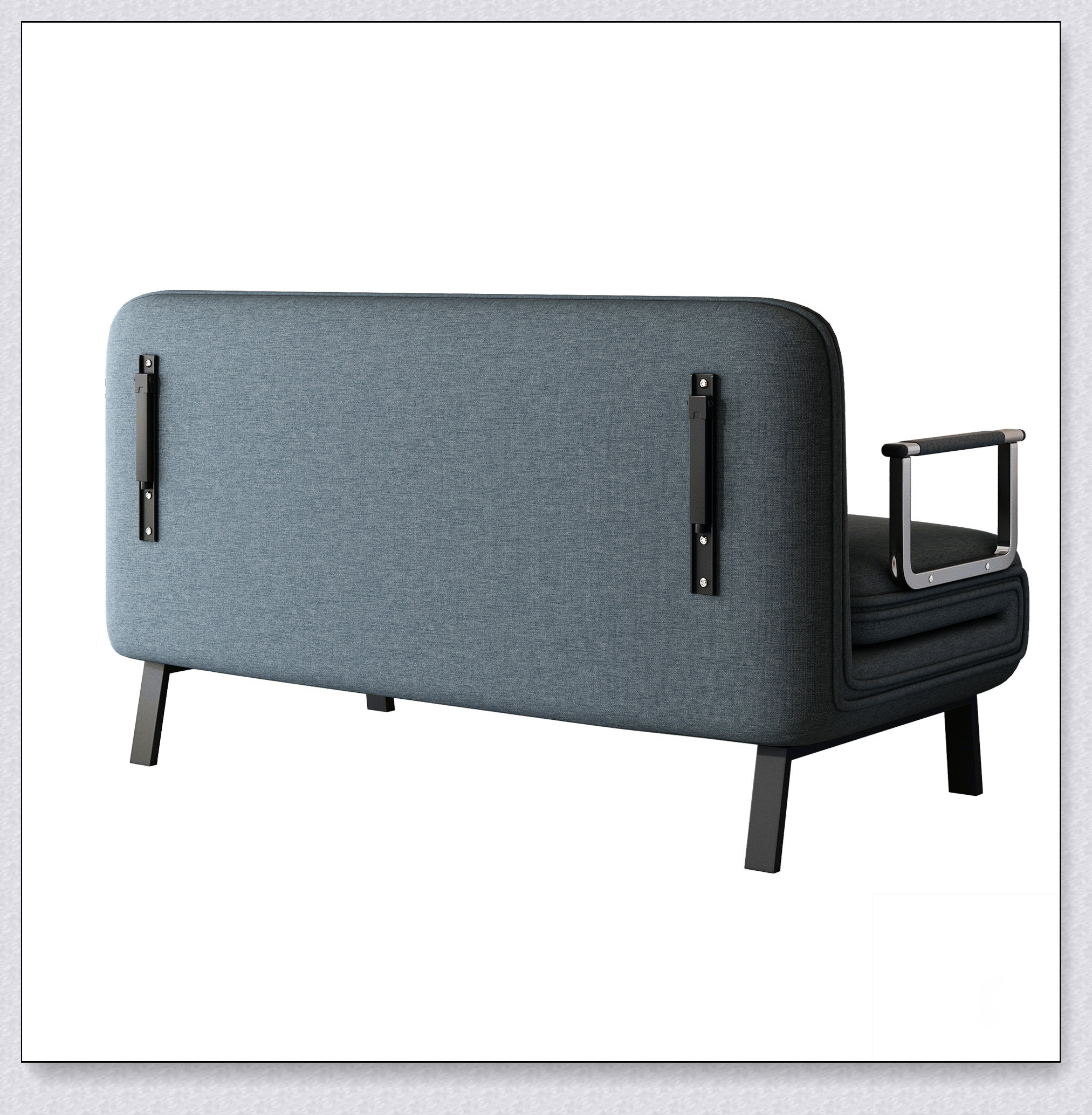 Trule 55? Convertible Sofa Bed, Tri-Fold Sofa Bed with Adjustable ...