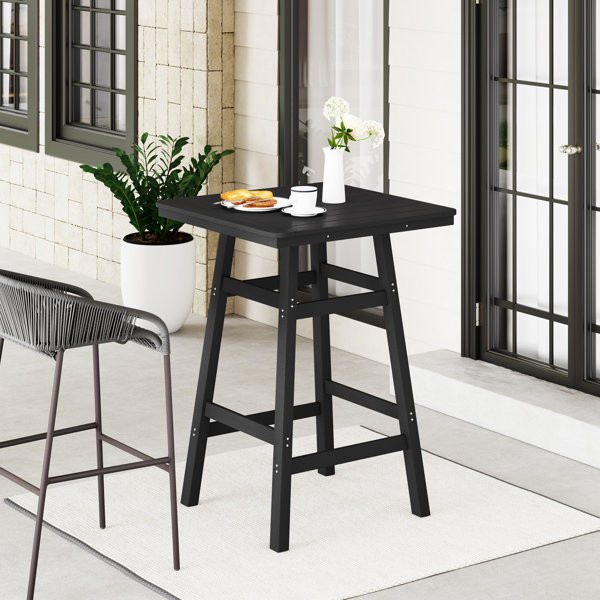 Lark Manor Asaiah Square Outdoor Bar Table - Wayfair Canada
