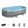 Bestway 16' x 10' x 42" Power Steel Oval Frame Pool Set | Wayfair.co.uk