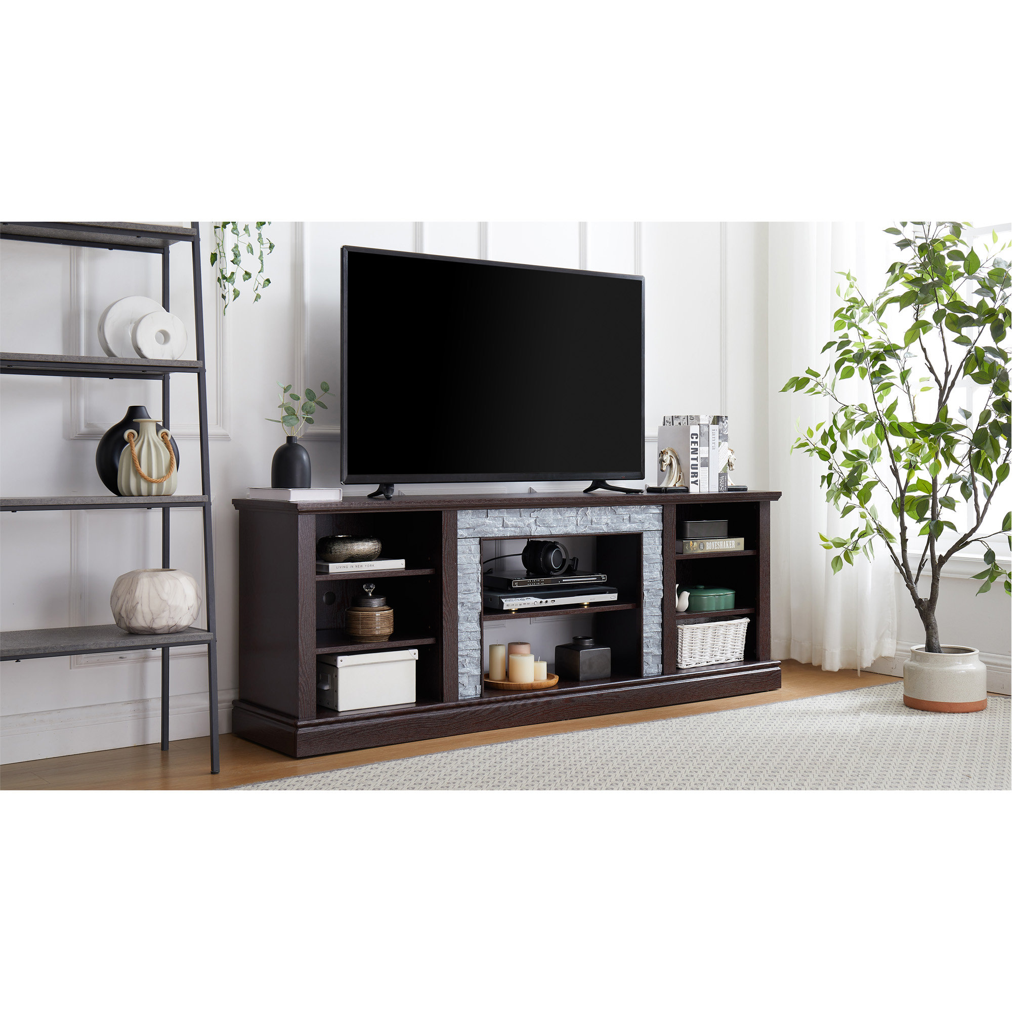 Red Barrel Studio® Versatile TV Stand With Ample Storage And Cable ...