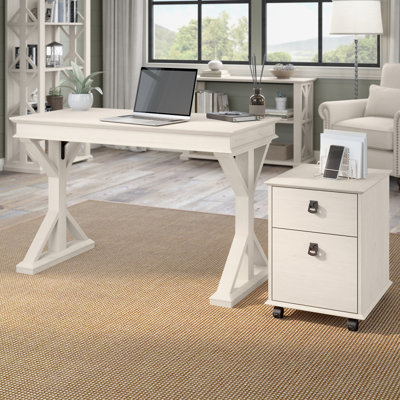 Laurel Foundry Modern Farmhouse Shugart 48W Writing Desk & Reviews ...