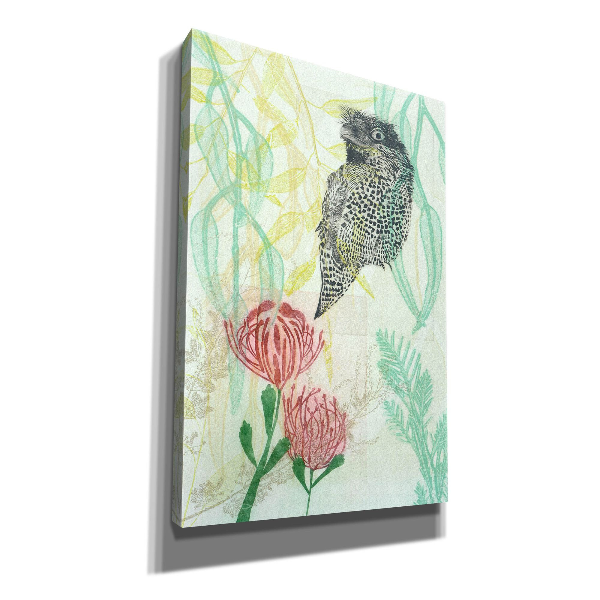 Dovecove 'A Curious Tawny' By Trudy Rice, Canvas Wall Art, 26"X40 ...