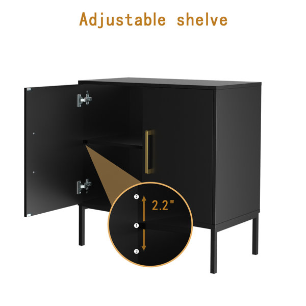 Ebern Designs Jaydien 31.5'' W Storage Credenza | Wayfair