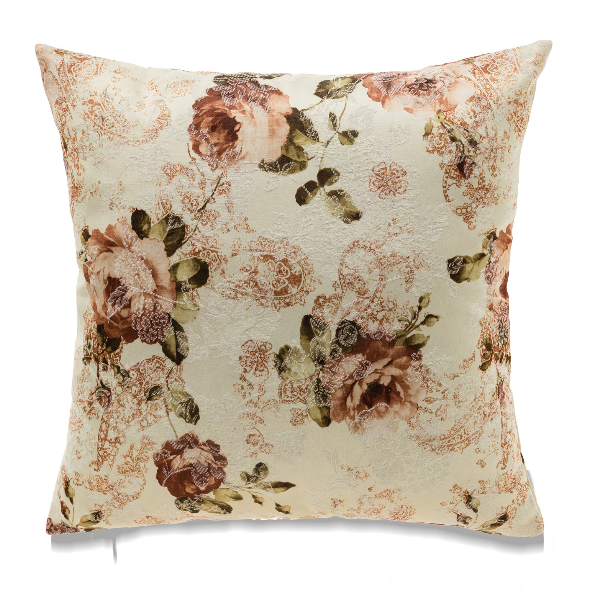 MDR Trading Inc. Muted Tone Rose Pattern Pillow Cover | Wayfair