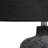 Hokku Designs Table Lamp, 24"H, Black Ceramic, Black Shade, Designed In ...