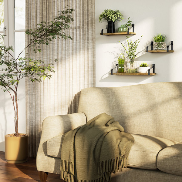 Love-KANKEI 3 Piece Bracket Shelf & Reviews | Wayfair