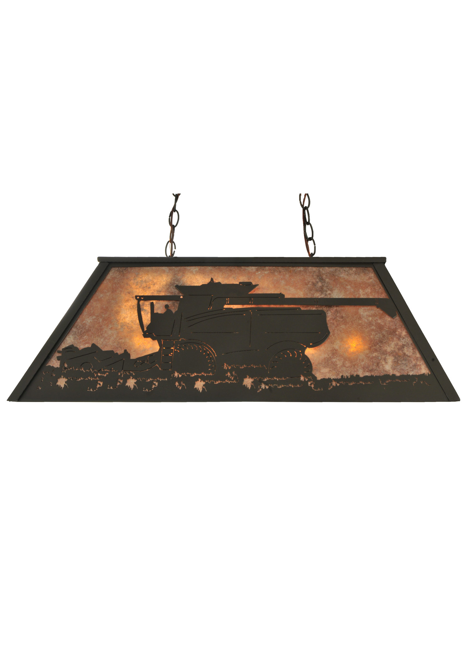 Meyda Lighting Personalized Evan's 6 - Light Pool Table Geometric ...