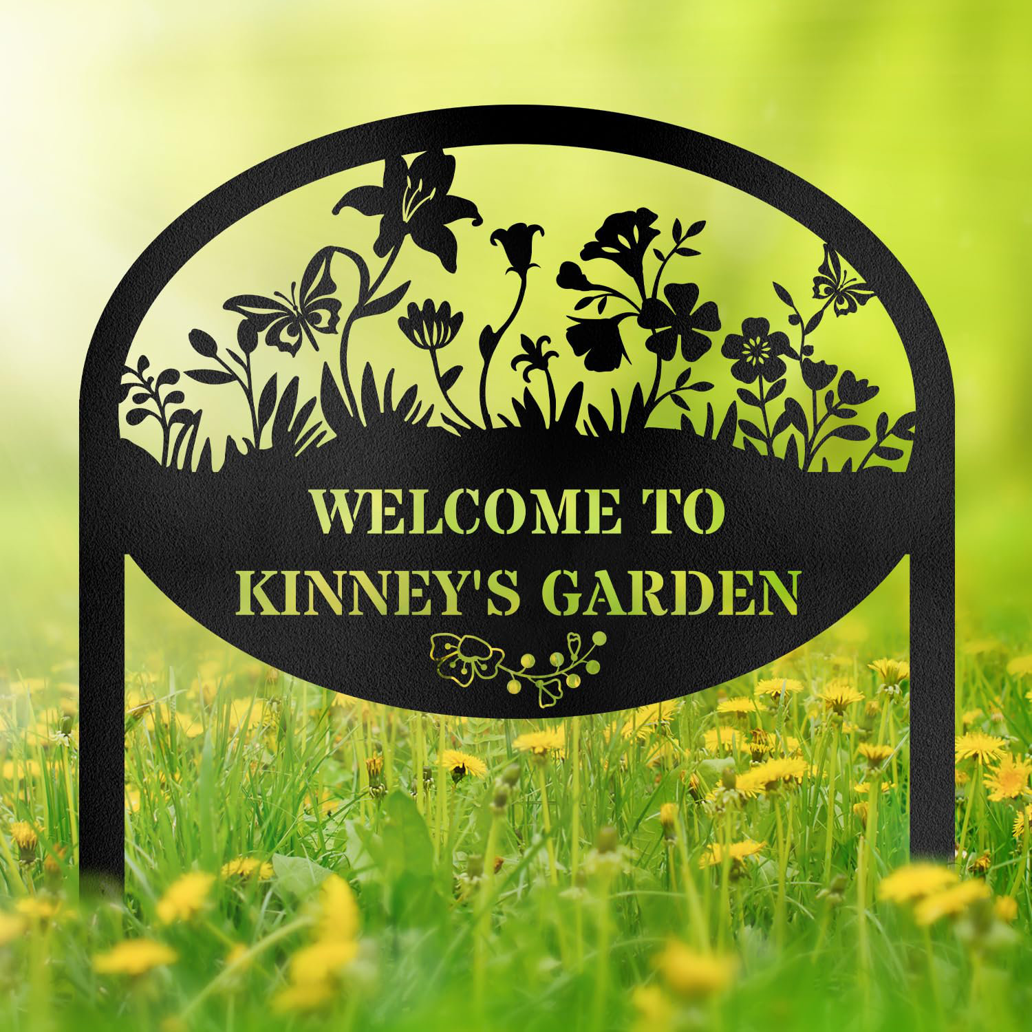 SIGNLEADER MAY25 Custom Metal Signs Metal Name Sign Metal Stake Art ...