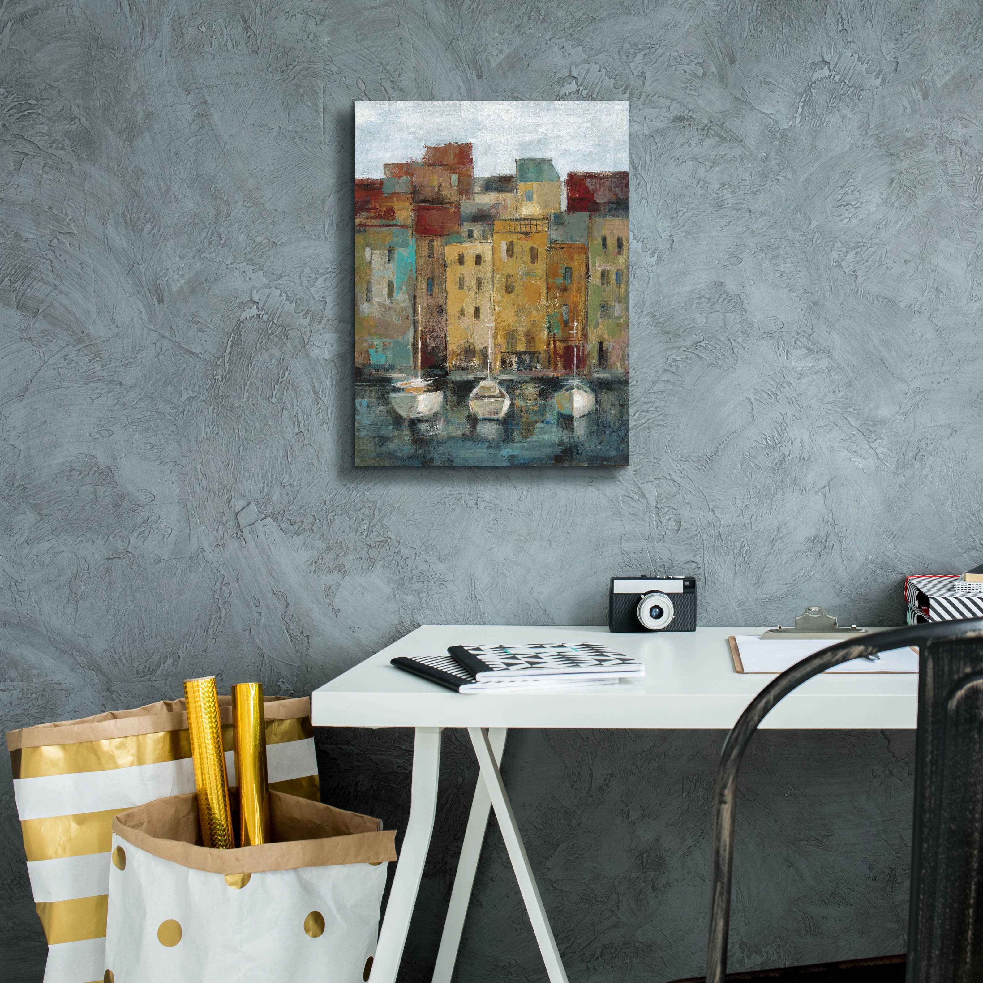 Lark Manor™ 'Old Town Port 2' by Silvia Vassileva Canvas Wall Art | Wayfair
