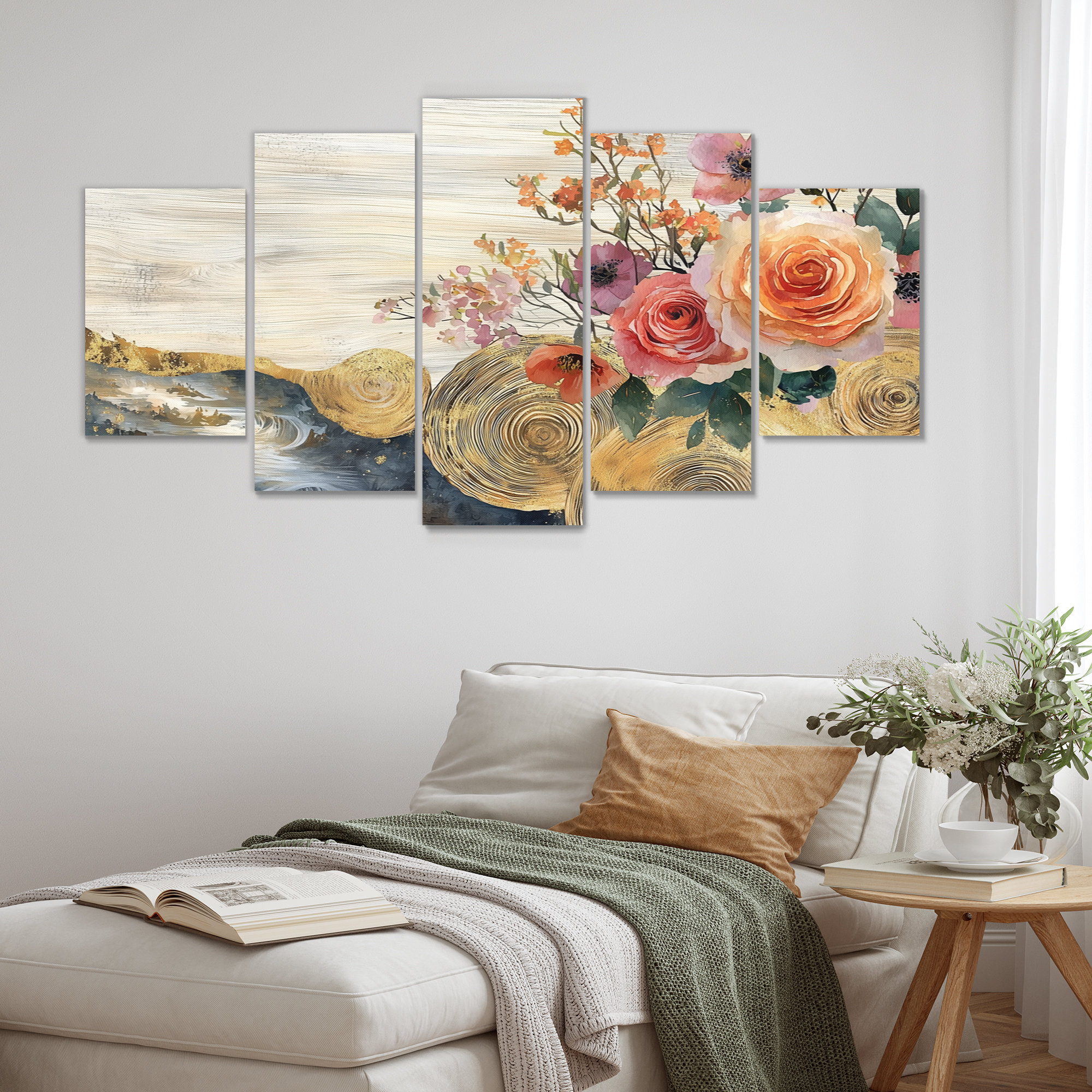 Winston Porter Goodwin - Assorted Bouquets Wall Art - Traditional Wall ...