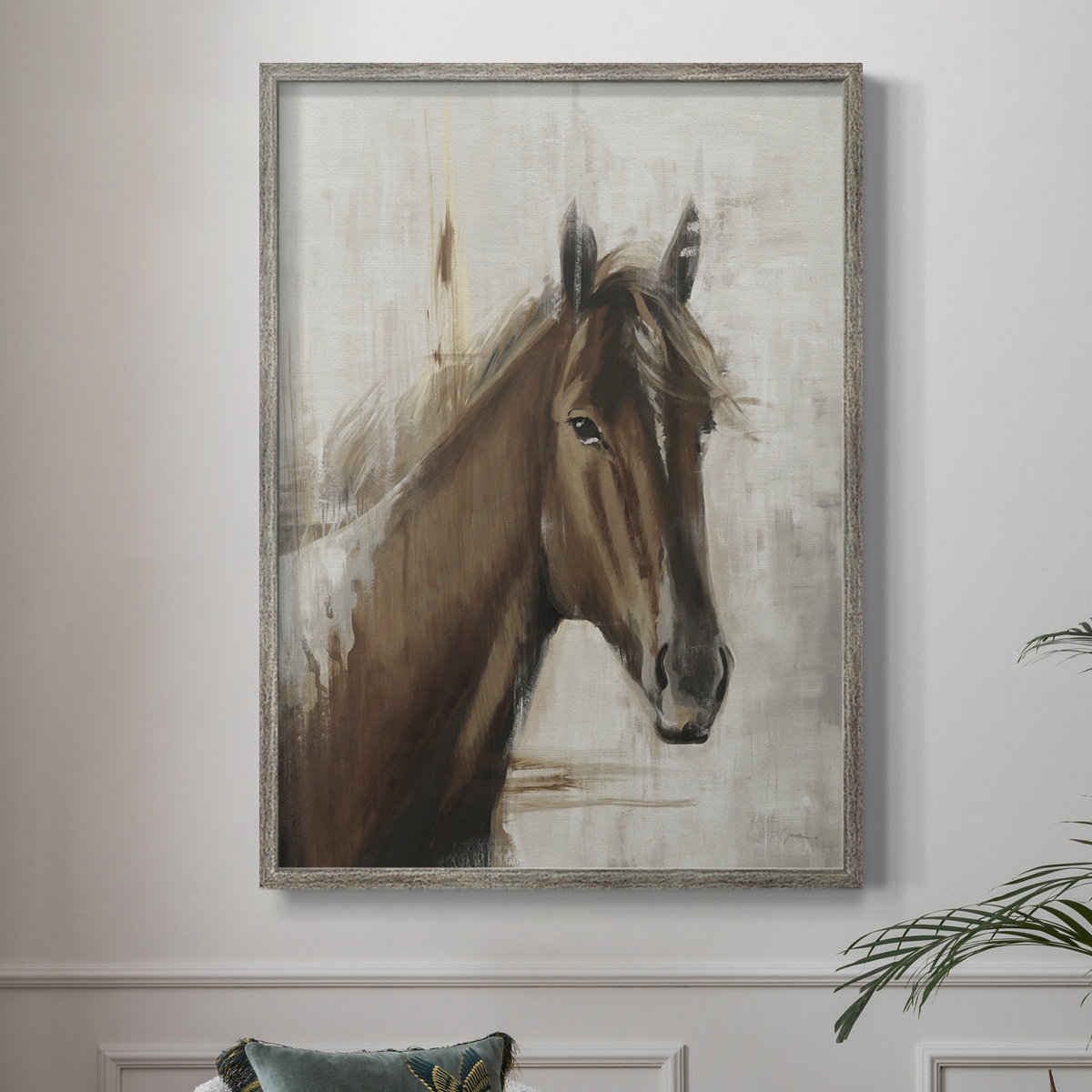Gracie Oaks Free Spirit Framed Print - Solid Wood | Wayfair