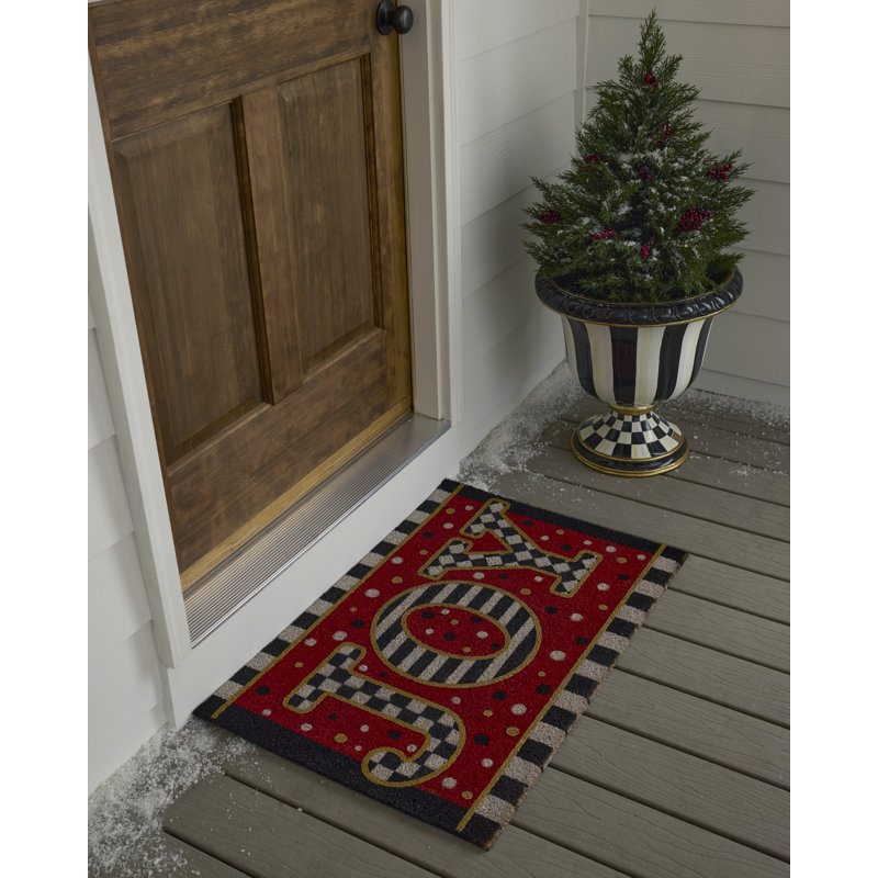 MacKenzie-Childs Joy Entrance Mat | Wayfair