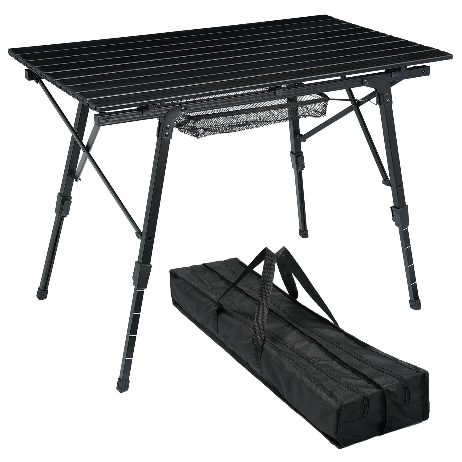 Corrigan Studio® Camping Tables That Fold Up Lightweight, Adjustable ...