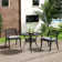 ClassicLiving Demitrius Round 2 - Person 91Cm Long Bistro Set with ...