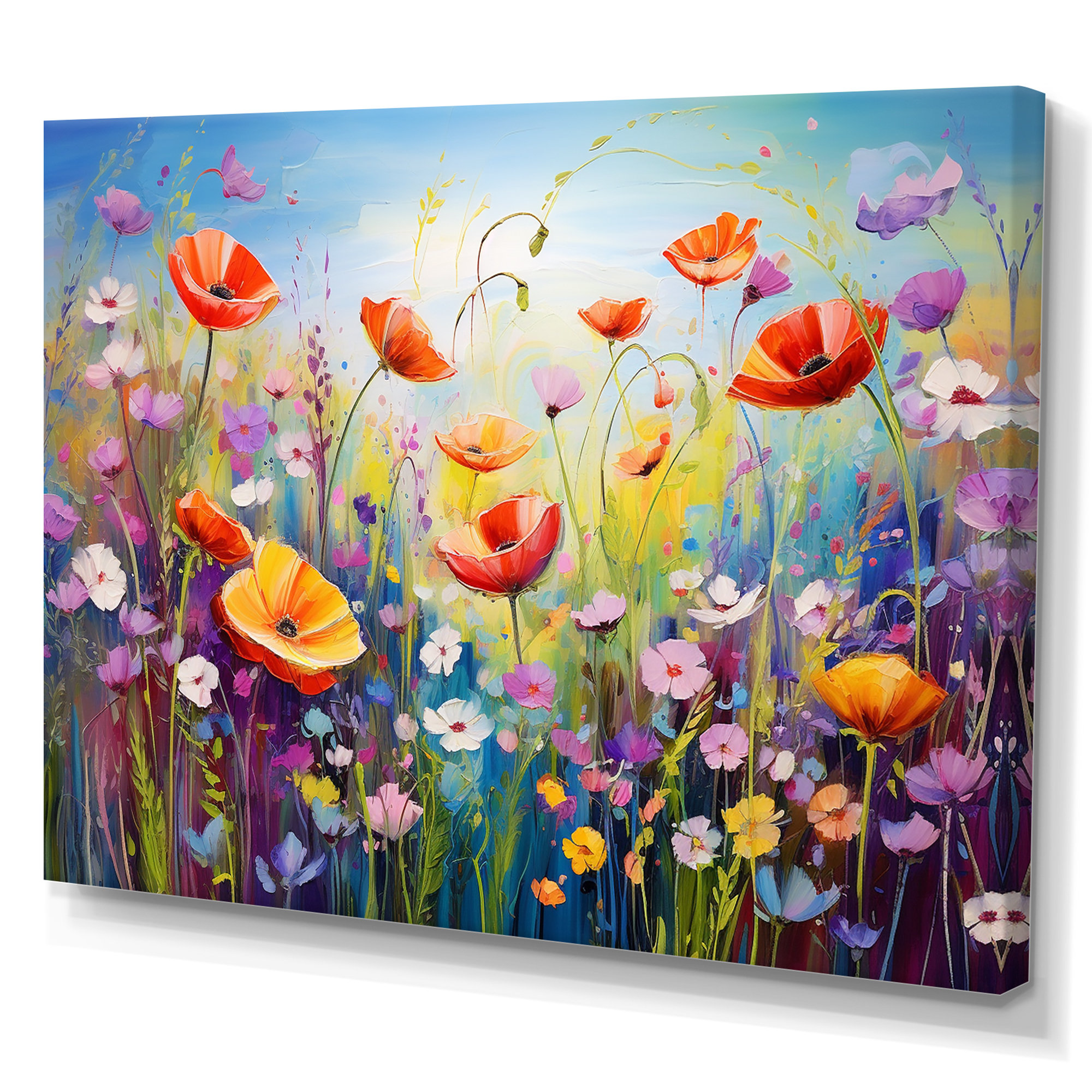 Red Barrel Studio® Wildflowers Floral Rhapsody - Wildflowers Framed ...