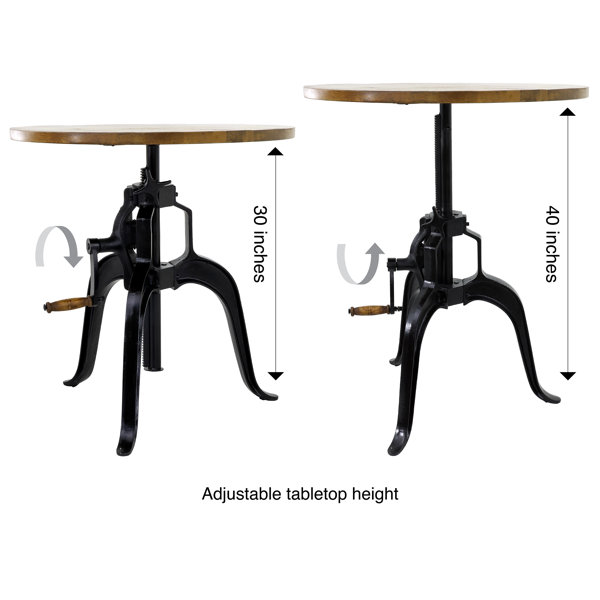 17 Stories Aqeela Adjustable Height Table & Reviews | Wayfair