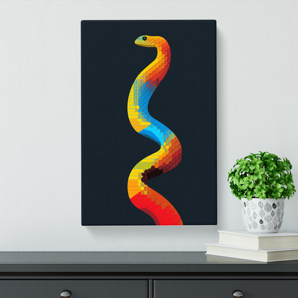Marlow Home Co. Python Minimalism - Art Prints | Wayfair.co.uk