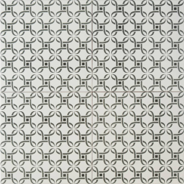 Imagine Tile, Inc. French Country 6'' x 6'' Hand Painted Ceramic ...