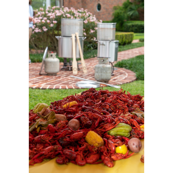 King Kooker Sack Pack Crawfish Propane Single jet Outdoor Cooker with ...